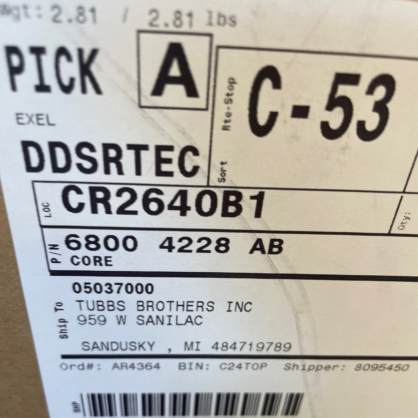 3rd Gen Ram (02-09) Core, Heater (68004228AB) – Ram Parts USA